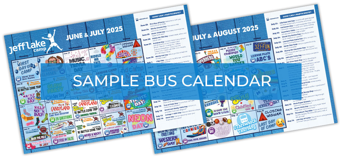 Transportation by New Jersey CDL-certified Bus Drivers for Jeff Lake